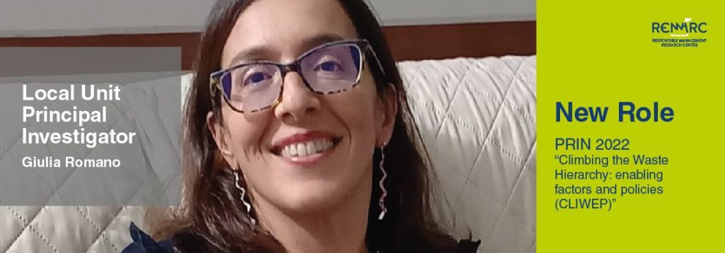 Giulia Romano, Local Unit Principal Investigator – PRIN 2022 | REMARC UniPi
